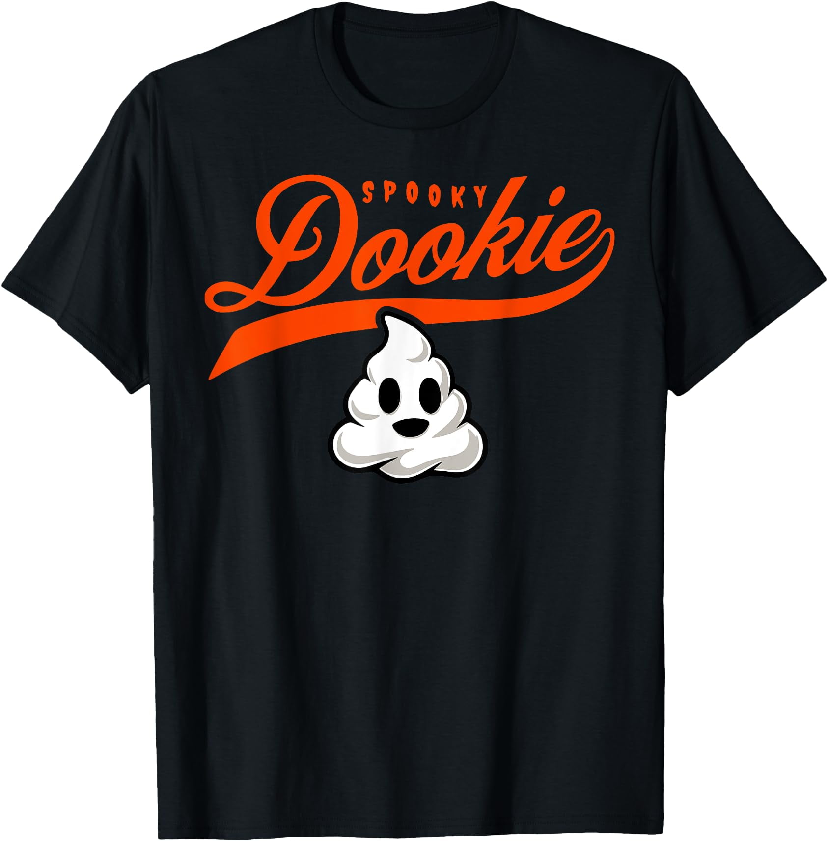 Hot Trending Tee With Spooky Dookie Funny Halowen Poop Hilarious Ghost ...