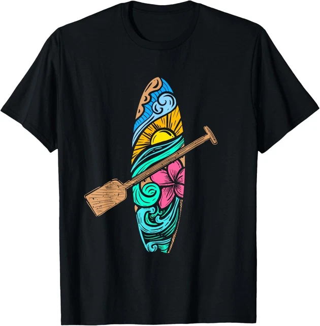 Hot Trending Tee With Stand Up Paddling Vintage Sup Paddle Board Gift ...
