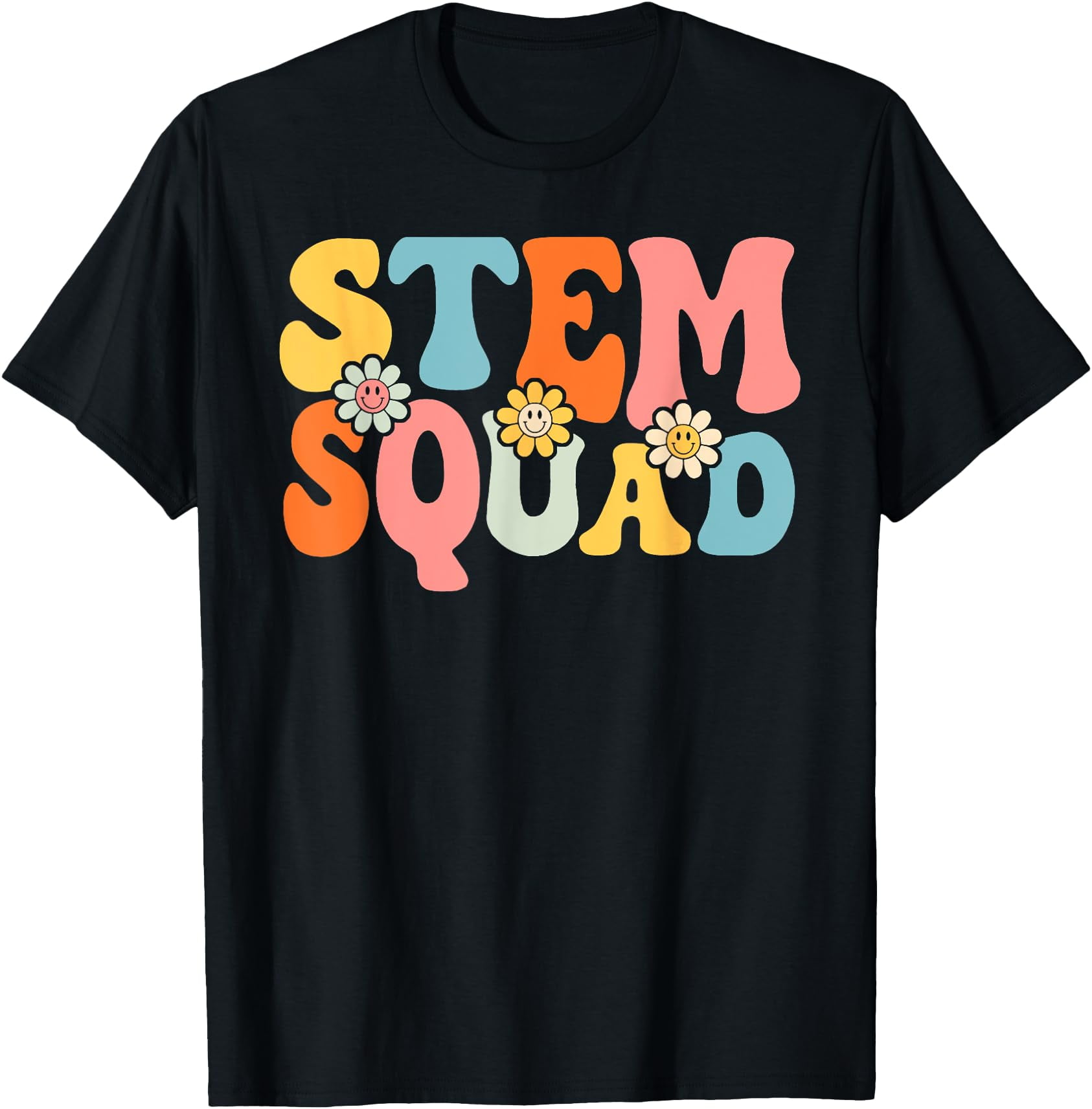 Hot Trending Tee With Stem Squad Team Funny Back To School Teachers ...
