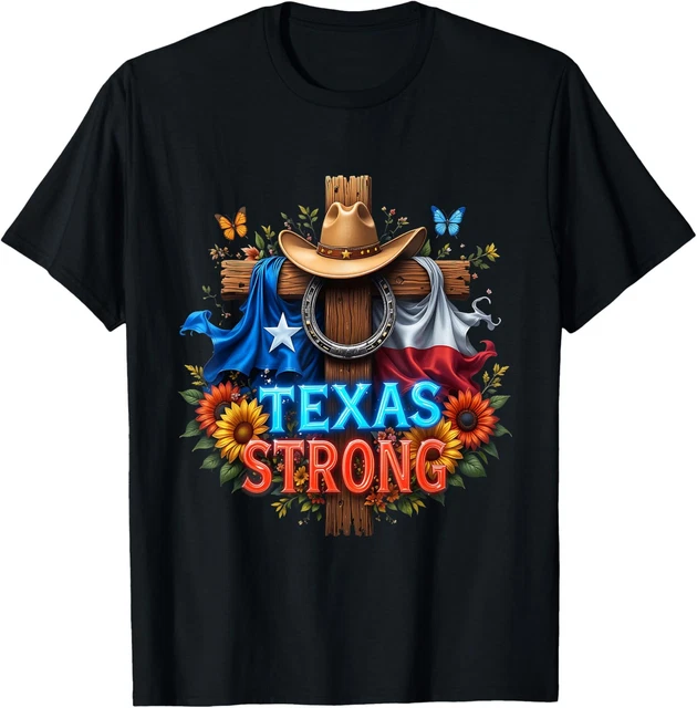 Hot Trending Tee With Texas Stronger Than Storm Pray For Texas Hill ...