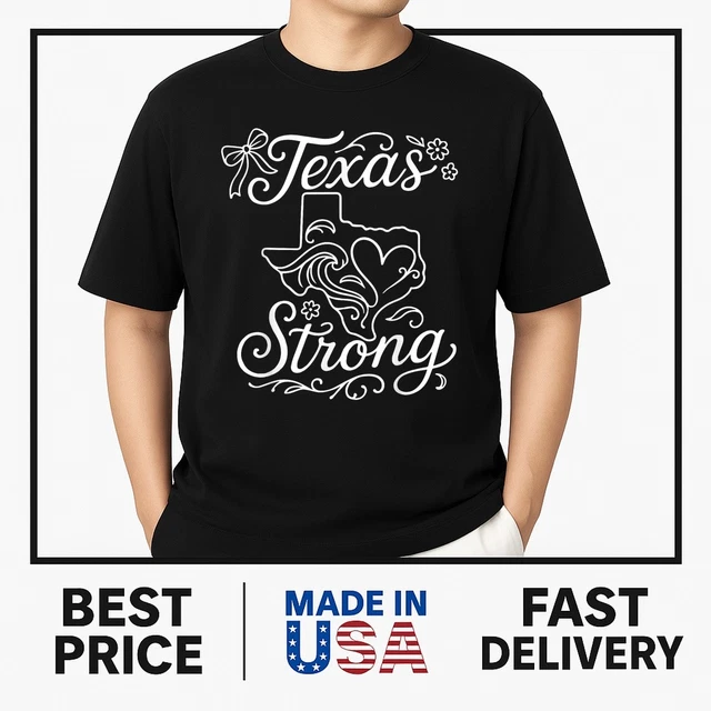 Hot Trending Tee With Texas Stronger Than The Storm Pray For Texas Hill ...