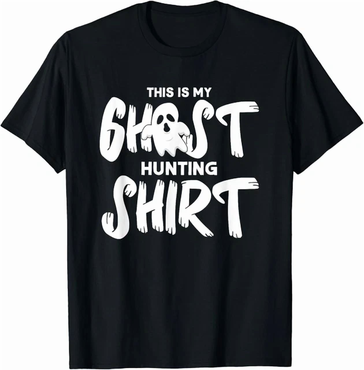 Hot Trending Tee With This Is My Ghost Hunting Shirt Paranormal Hunter ...