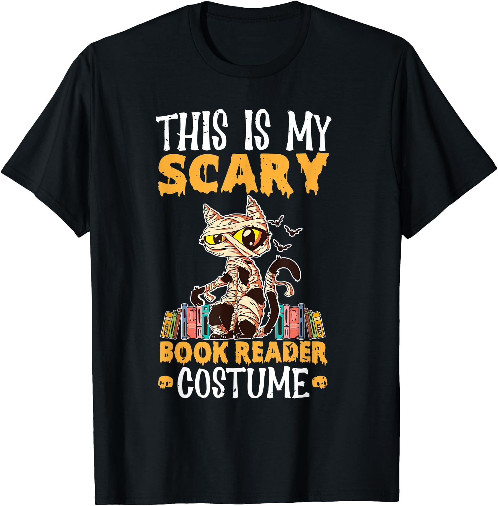 Hot Trending Tee With This Is My Scary Book Reading Halowen Books ...