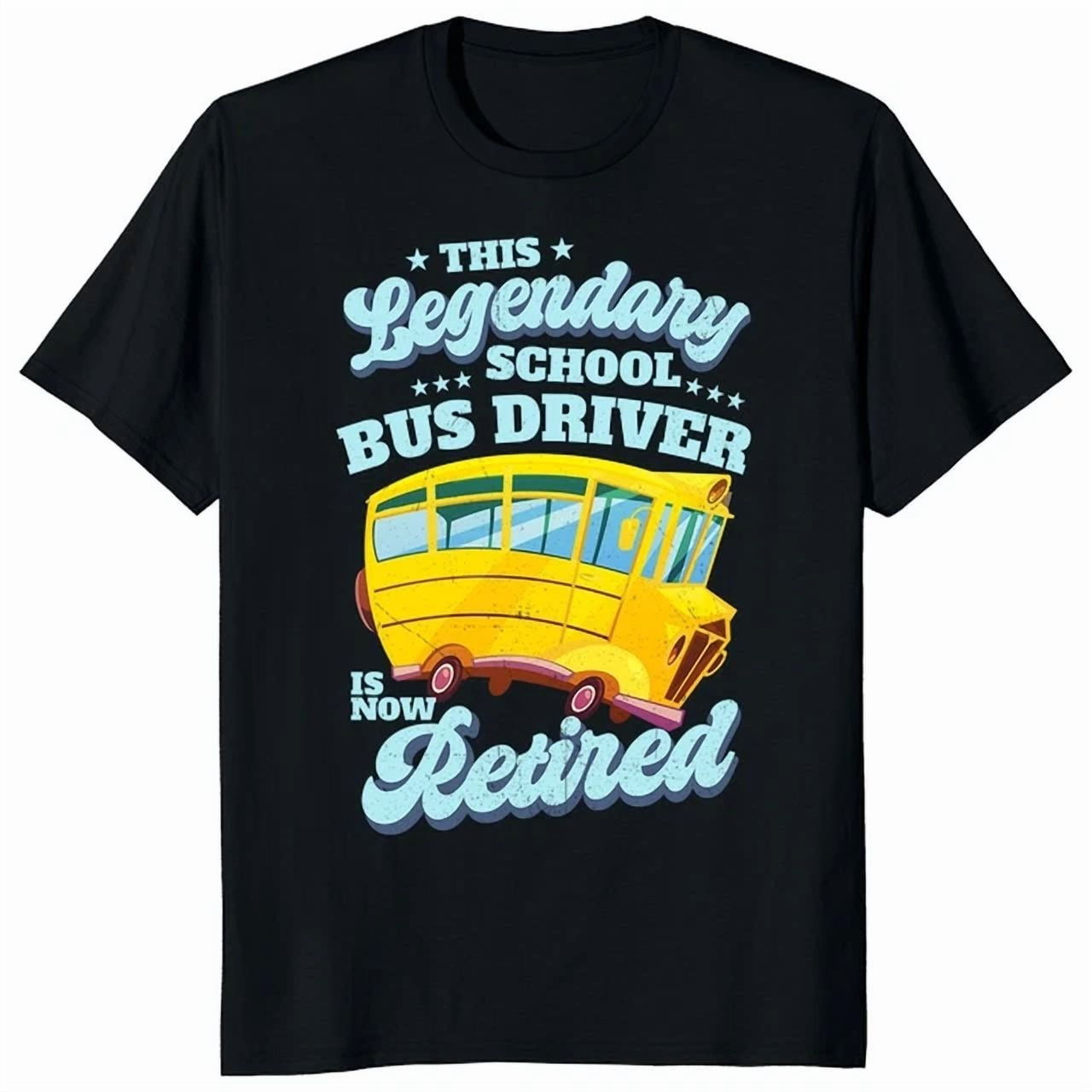 Hot Trending Tee With This Legendary School Bus Driver Is Now Retired ...