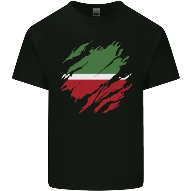 Hot Trending Tee With Torn Flag Tatartan Mens Womens S-5Xl T-Shirt ...