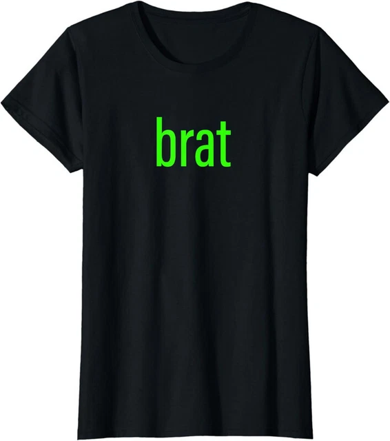 Hot Trending Tee With Trending Green Brat Word T-Shirt - Walmart.com
