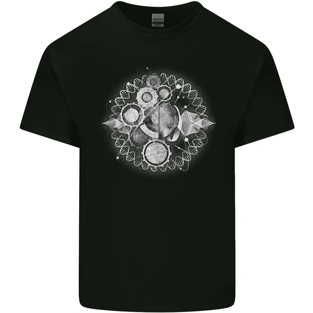 Hot Trending Tee With Universe Clock Cosmos Planets Space Mens Womens S ...