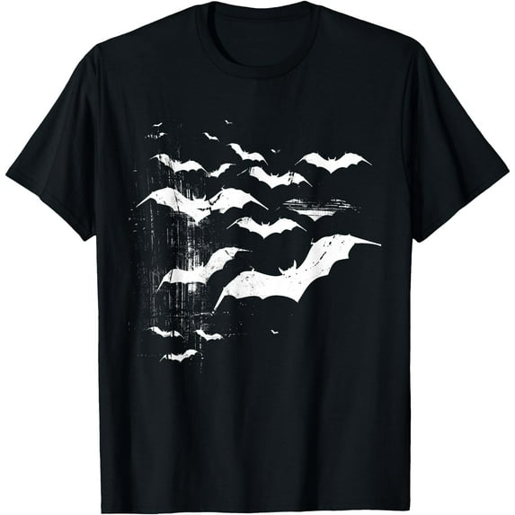 Hot Trending Tee With Vampire Bats Horror Spooky Scary Halowen Goth ...