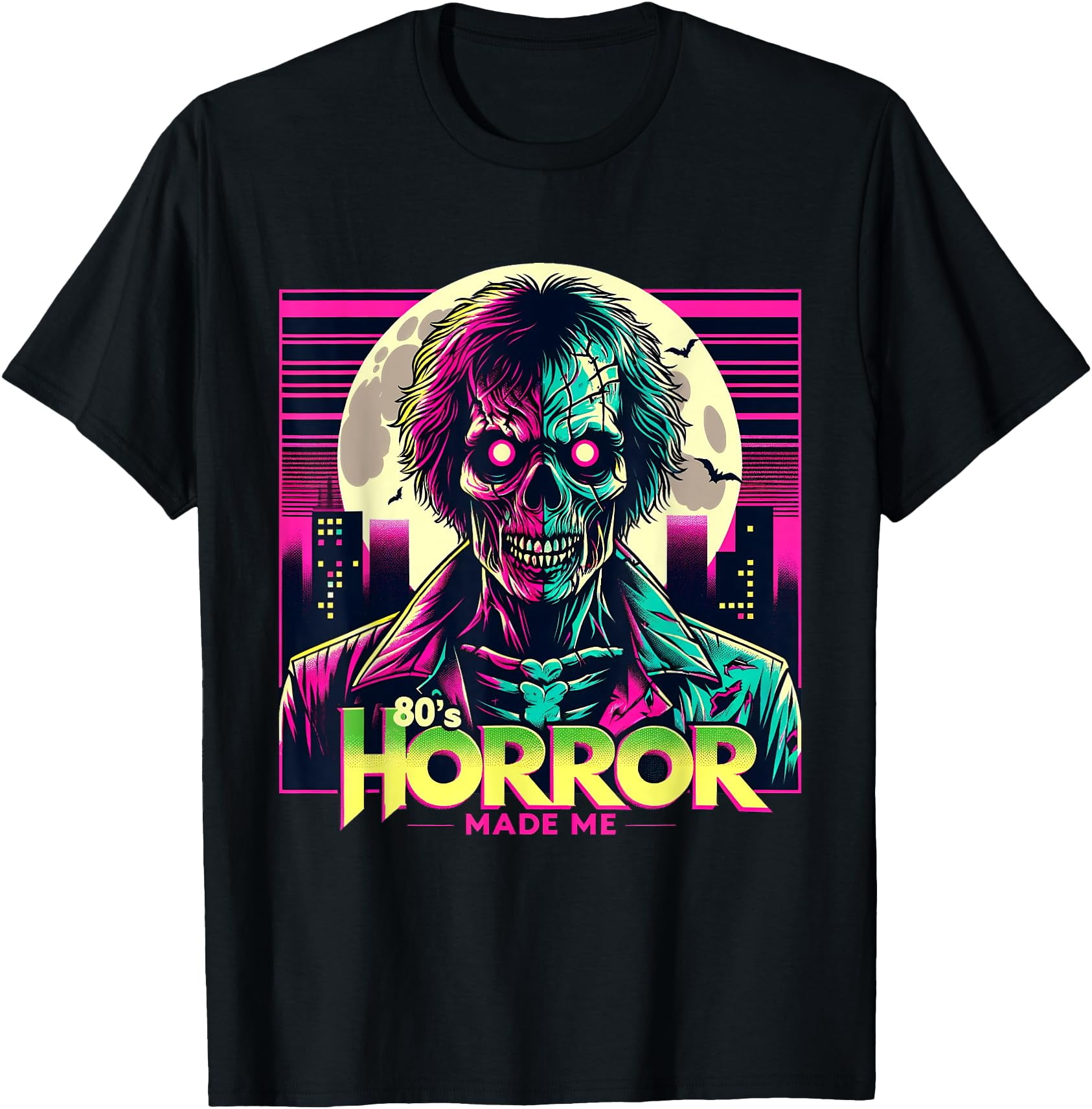 Hot Trending Tee With Vintage Zombie Retro Undead 80S Horror Movies ...