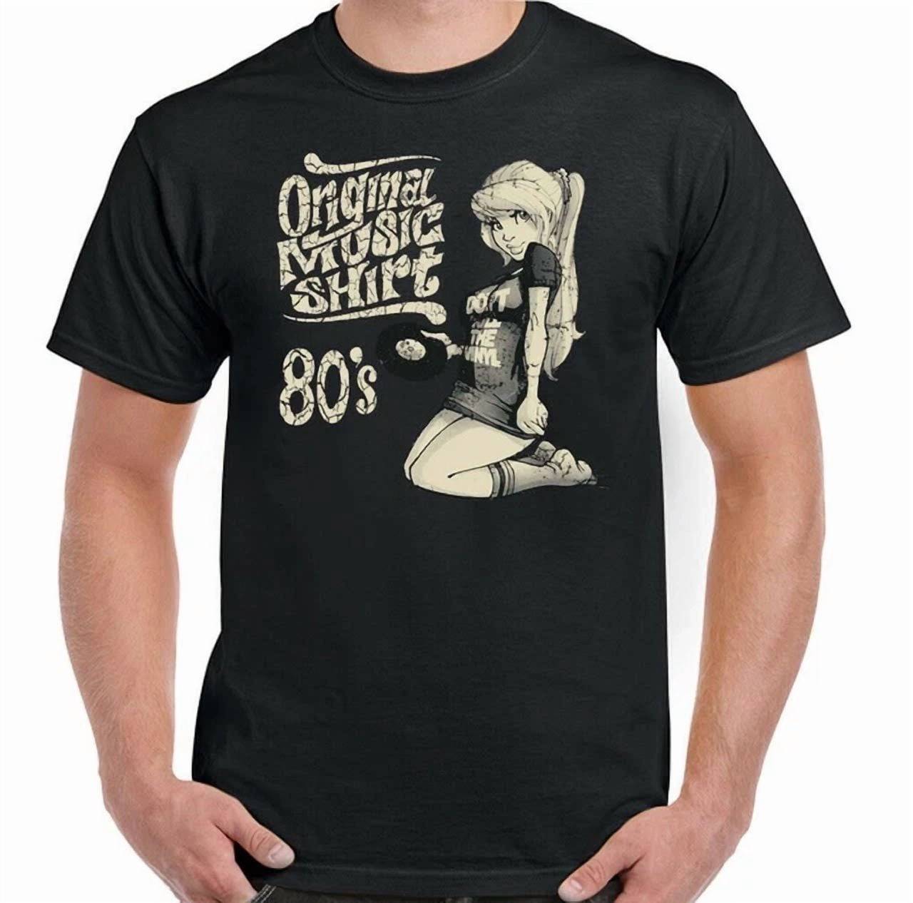 Hot Trending Tee With Vinyl Record T-Shirt Turntable Original Music ...