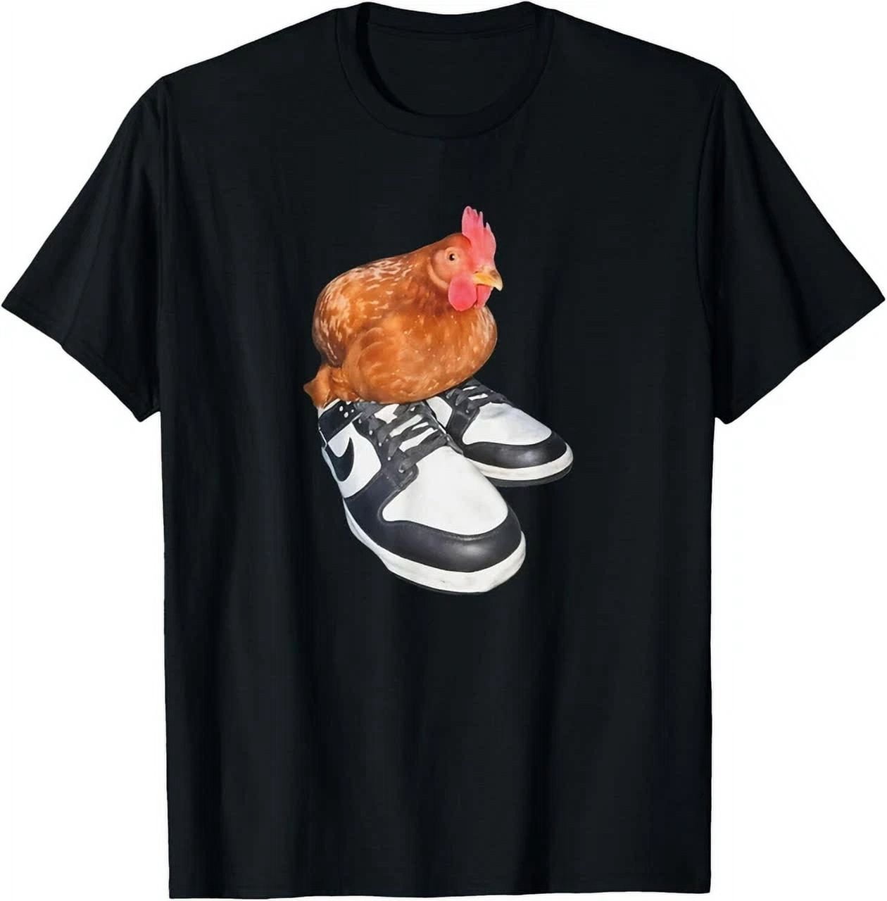 Hot Trending Tee with Sneaker Chick Trendy Design With Chicken And ...