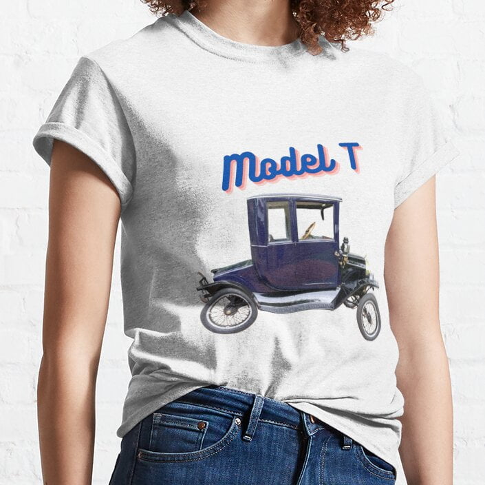 Hot Trending The Iconic Model T Classic T-Shirt Vintage Birthday Gifts ...
