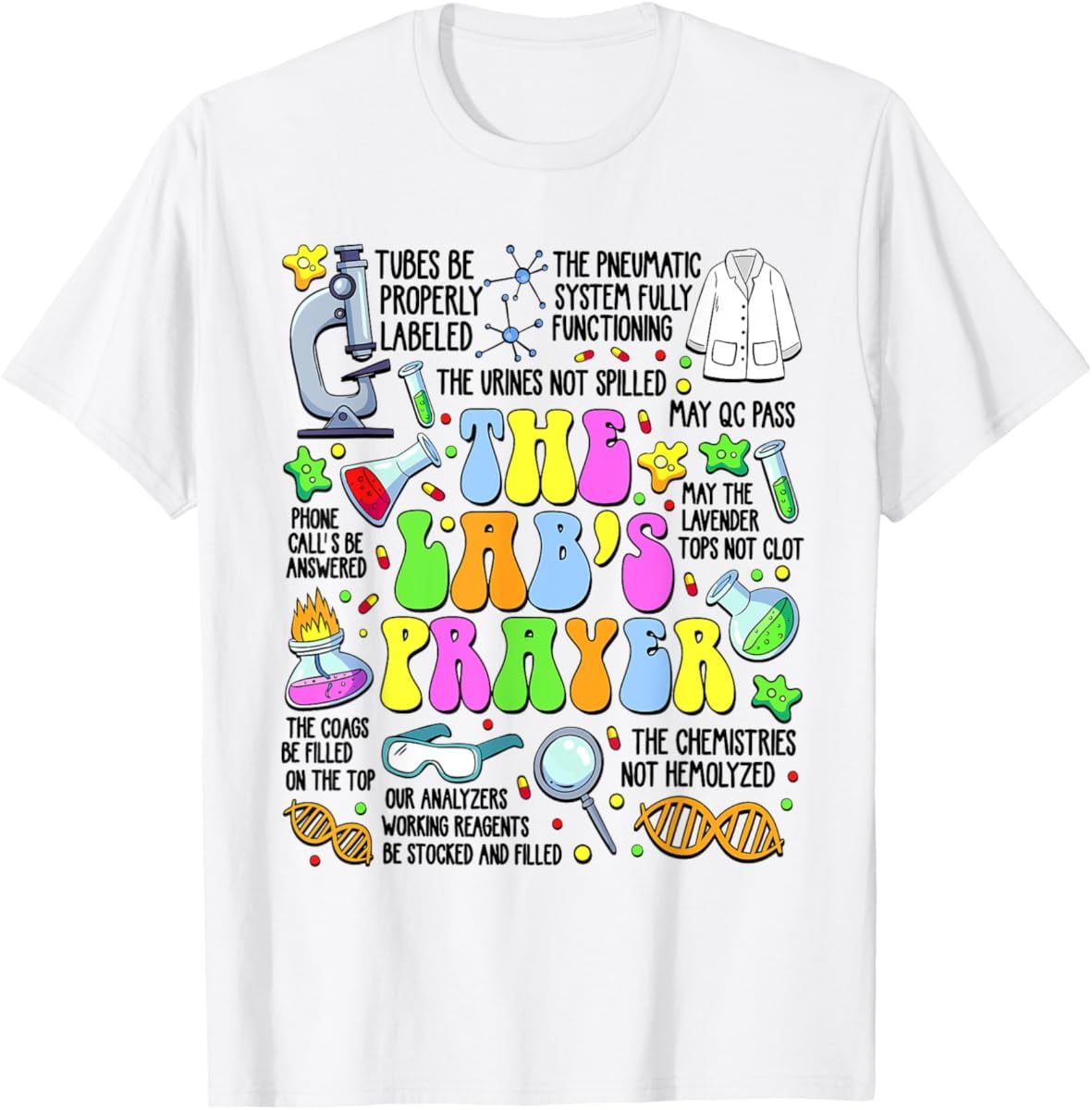 Hot Trending The Labs Prayer Lab Week 2025 Laboratory MLS MLT Scientist ...