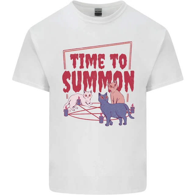 Hot Trending Time to Summon Cats Lets Summon Demons T-Shirt Design ...