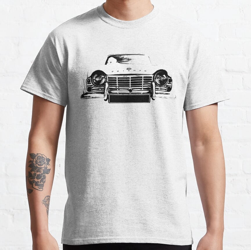 Hot Trending Triumph TR4 British classic car monoblock black and white ...