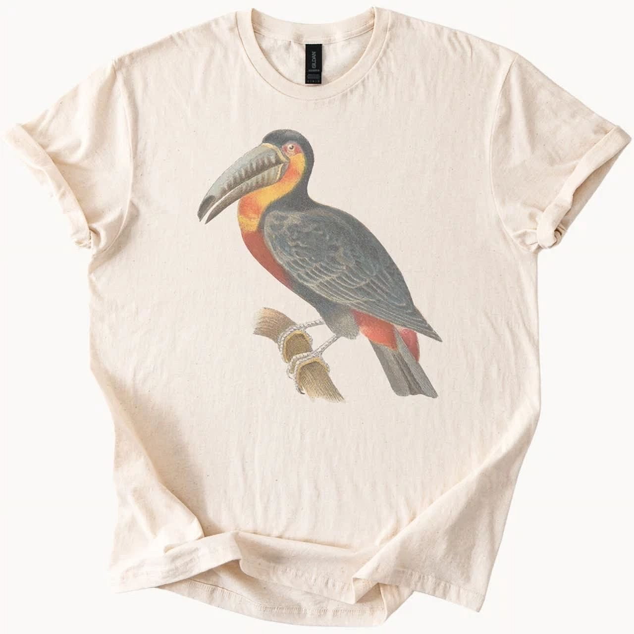 Hot Trending Tropical Bird Toucan Graphic Tee Exotic Animal Shirt ...