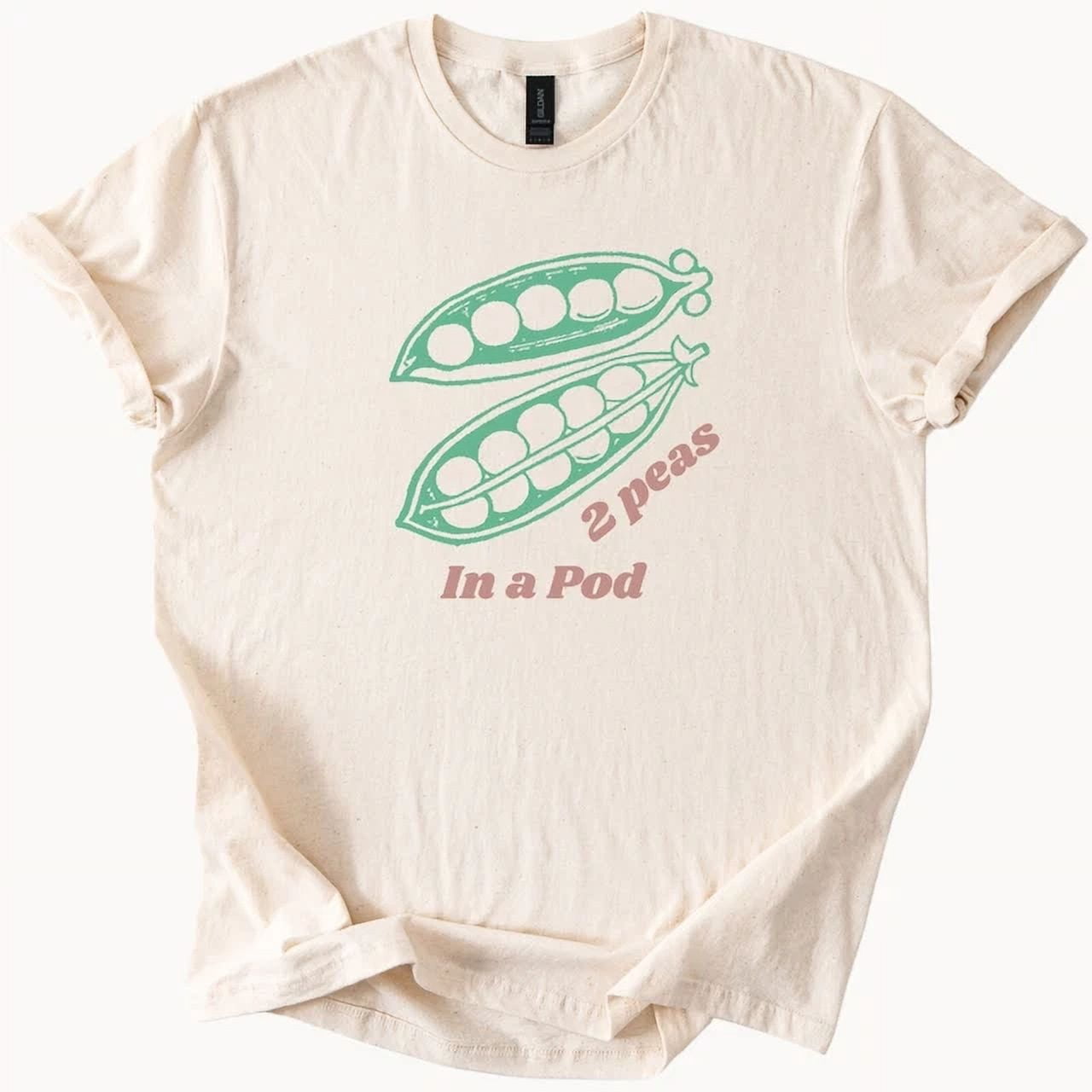 Hot Trending Two Peas in a Pod Shirt Cute Matching Couple Tee Foodie ...