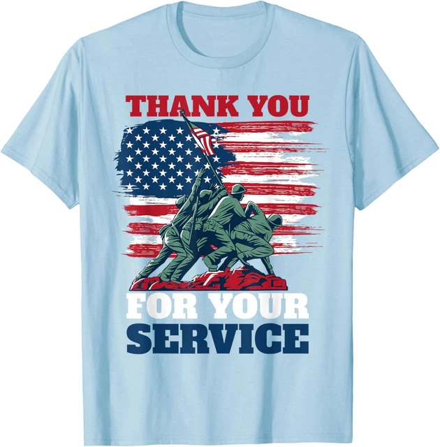 Hot Trending USA Flag Thank You For Your Service - Veterans Memorial ...