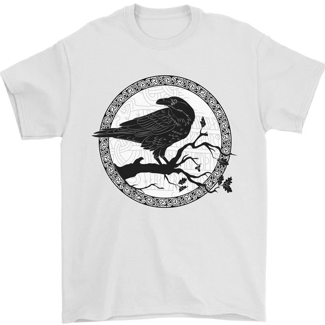 Hot Trending Viking Crow Celtic Norse Valhalla Odin Thor T-Shirt Design ...