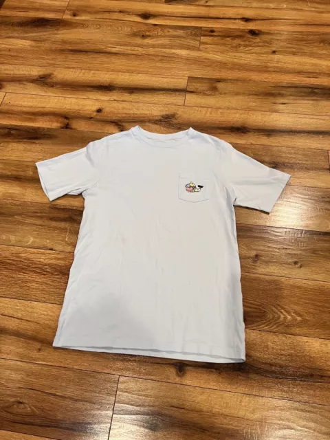 Hot Trending Vineyard Vines 12-14 Light Blue Kentucky Derby Pocket T ...