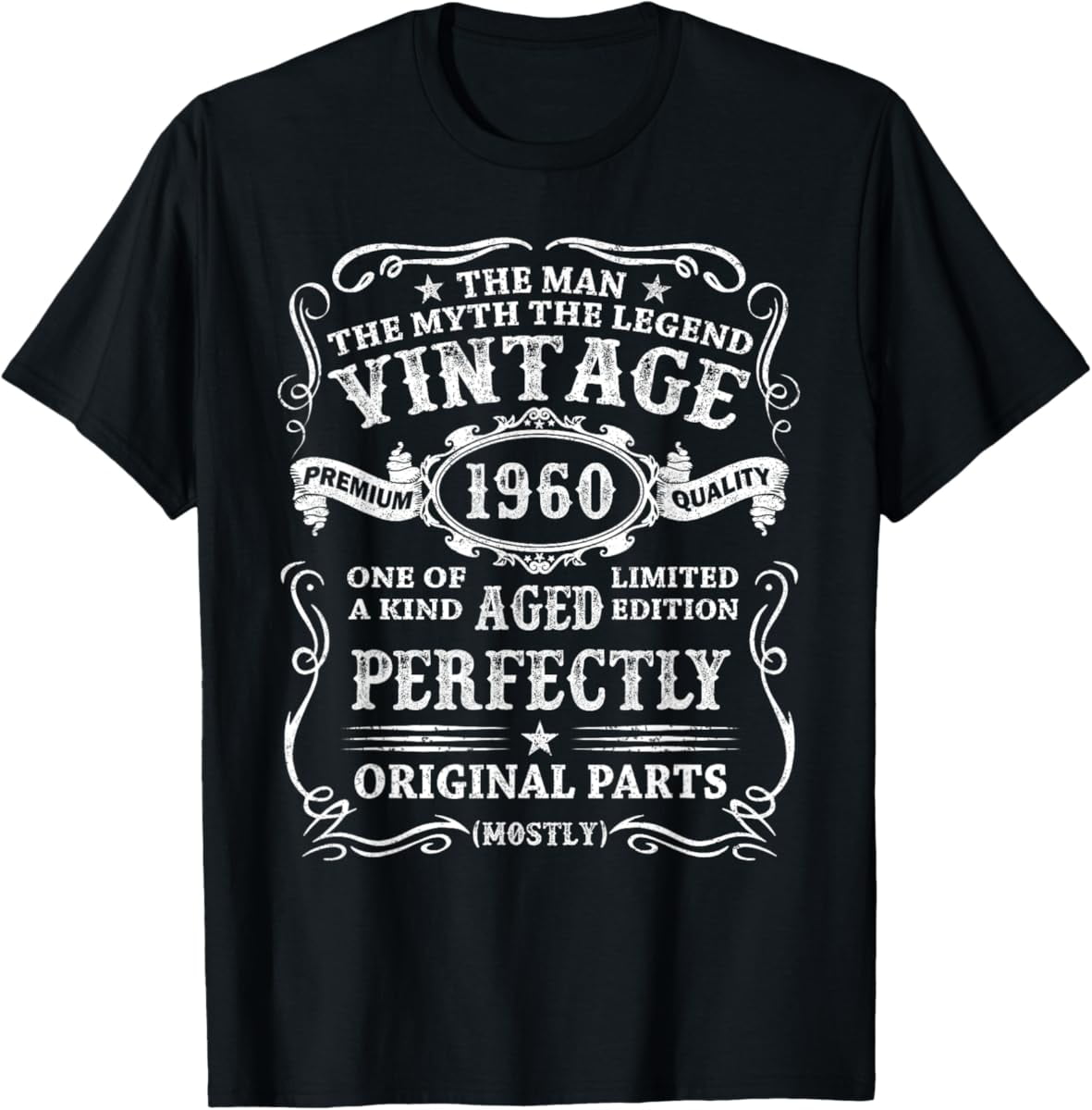 Hot Trending Vintage 1960 Man Myth Legend 65th Birthday 65 Year Old ...