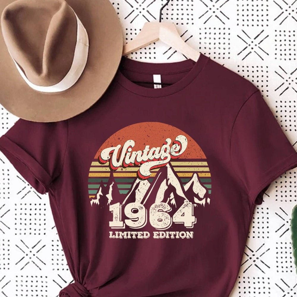 Hot Trending With Vintage 1964 Shirt, 1964 Shirt, 61St Birthday Shirt ...