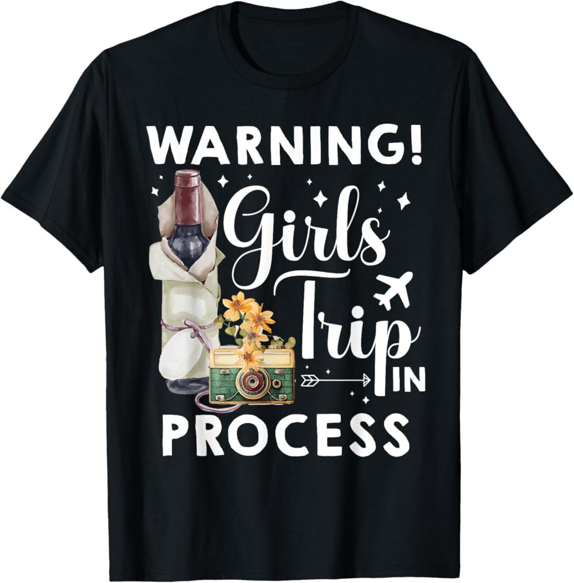 Hot Trending Warning Girls Trip in Progress Cute Beach Summer Vacation ...