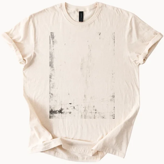 Hot Trending Washed Abstract Tee Distressed Graphic Casual Style Shirt ...