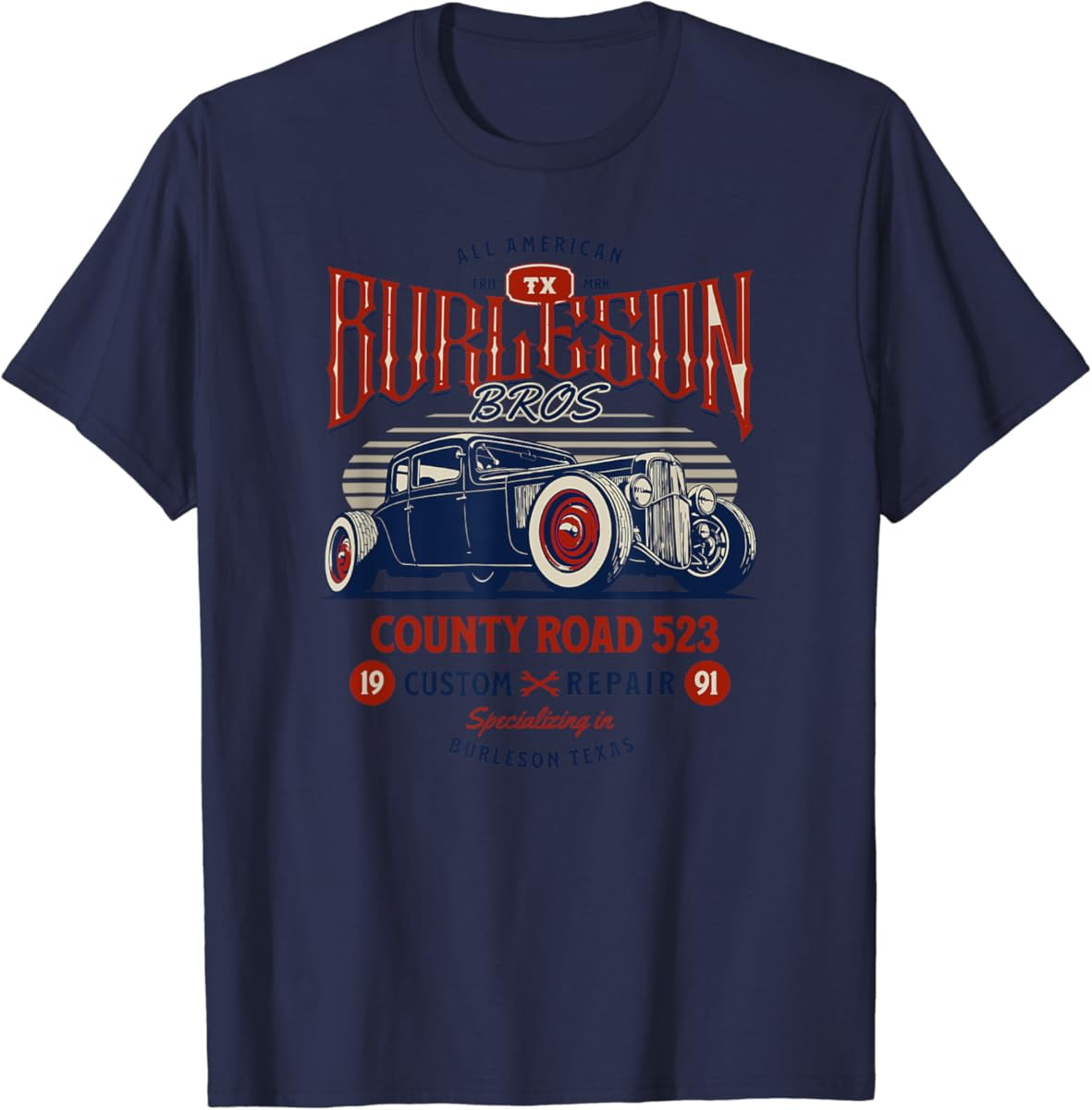 Hot Trending With Burleson Classic Vintage Car Cr523 Graphic T-Shirt ...
