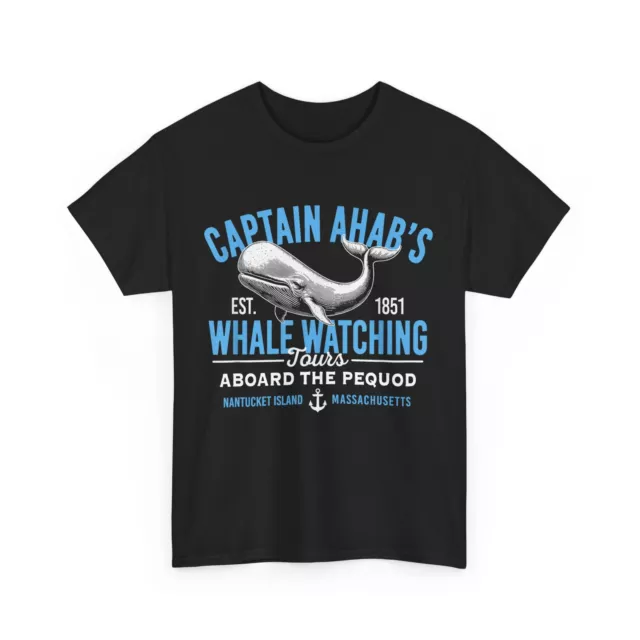 Hot Trending With Captain Ahab'S Whale Watching Women Men Birthday ...