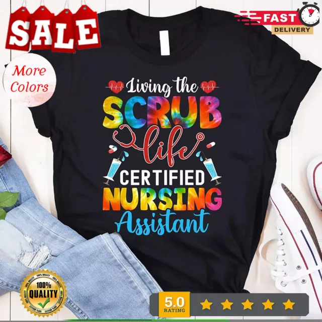 Hot Trending With Cna Gift Living The Scrub Life Certified Nursing ...