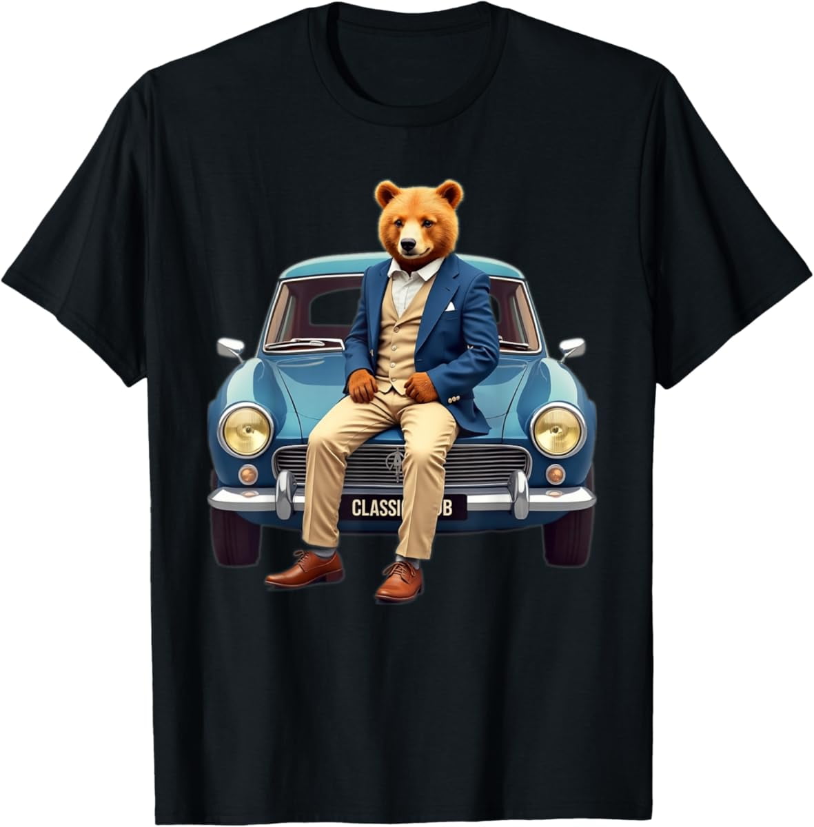 Hot Trending With Enjoy Cool Teddy Bear With Classic Car Graphic ...
