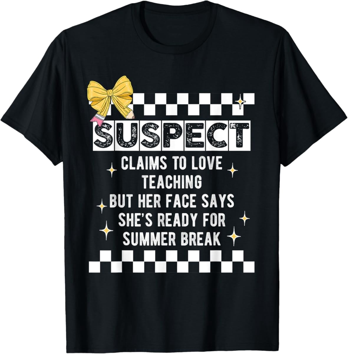 Hot Trending With Funny Matching Last Day Of School Suspect Teacher Men ...