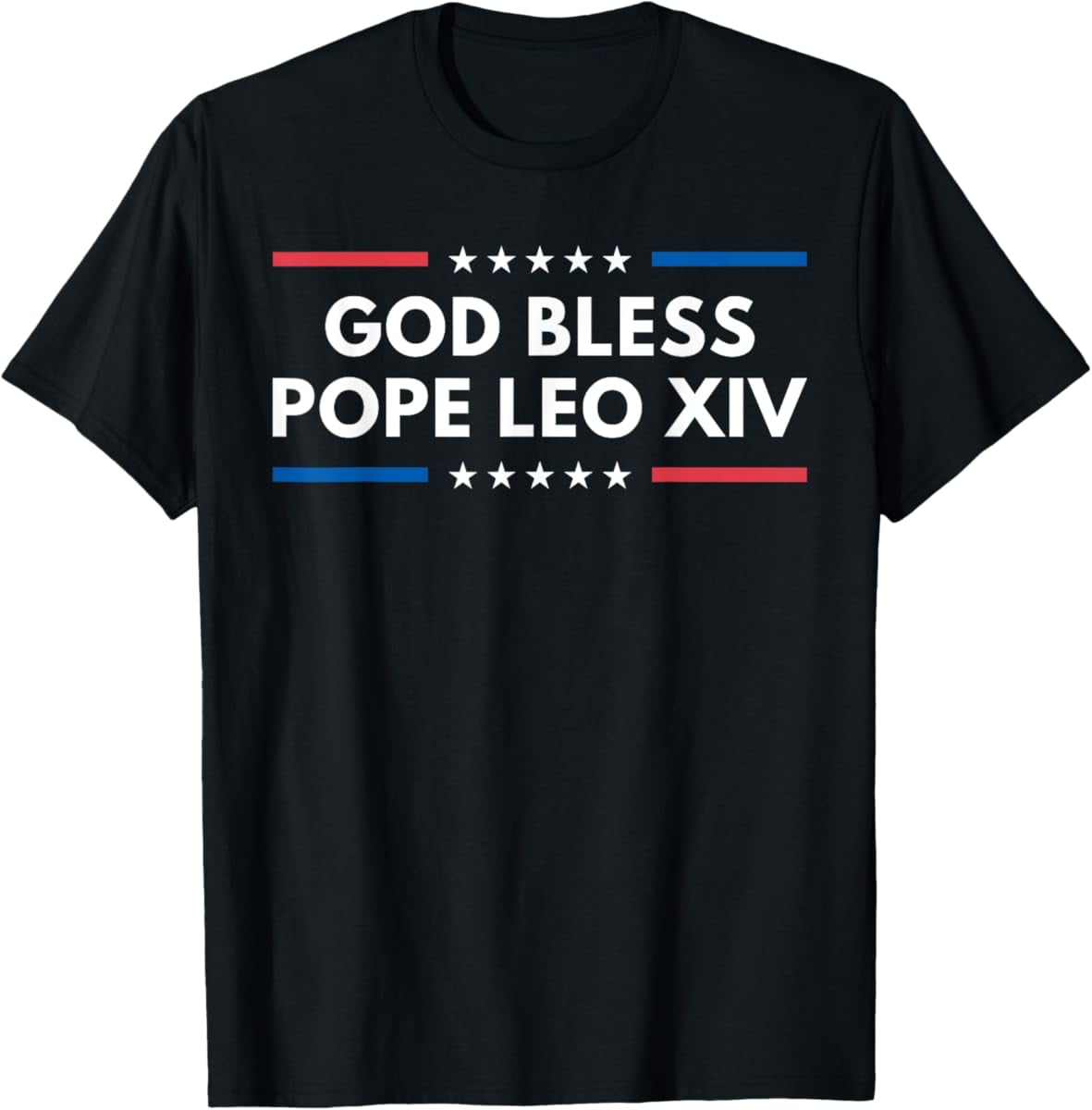 Hot Trending With God Bless Pope Leo Xiv Habemus Papam New Pope American 2025 T-Shirt Design ...