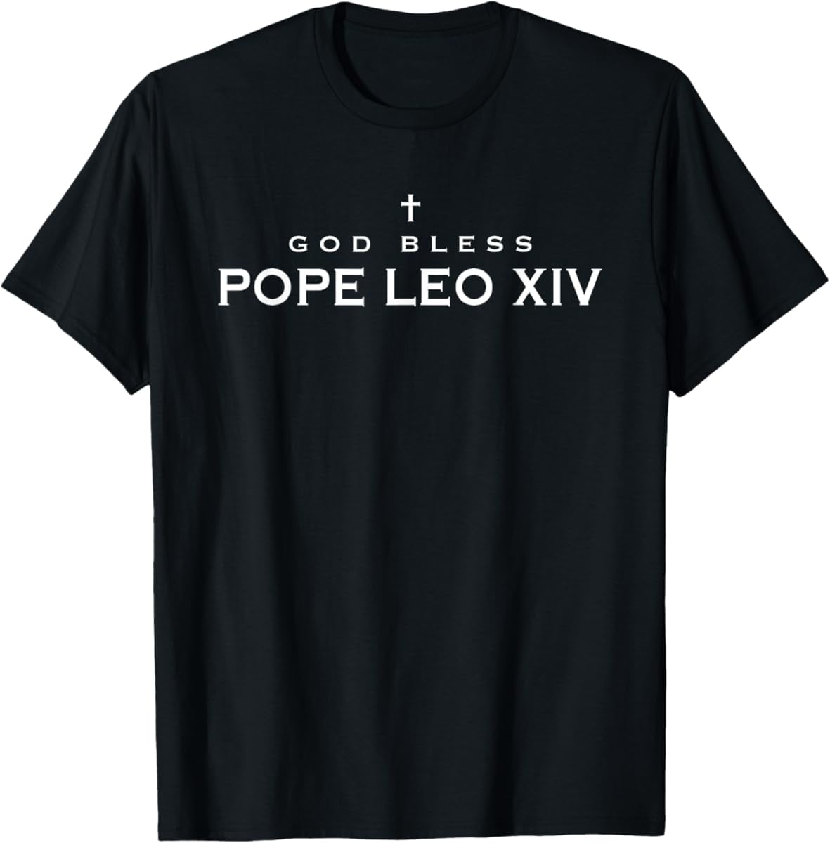 Hot Trending With God Bless Pope Leo Xiv Robert Francis Prevost Pope Leo Xiv T-Shirt Design ...