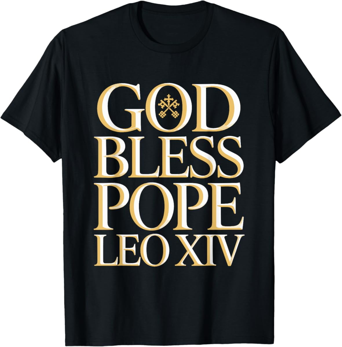 Hot Trending With God Bless Pope Leo Xiv T-Shirt Design Preview Only - Walmart.com