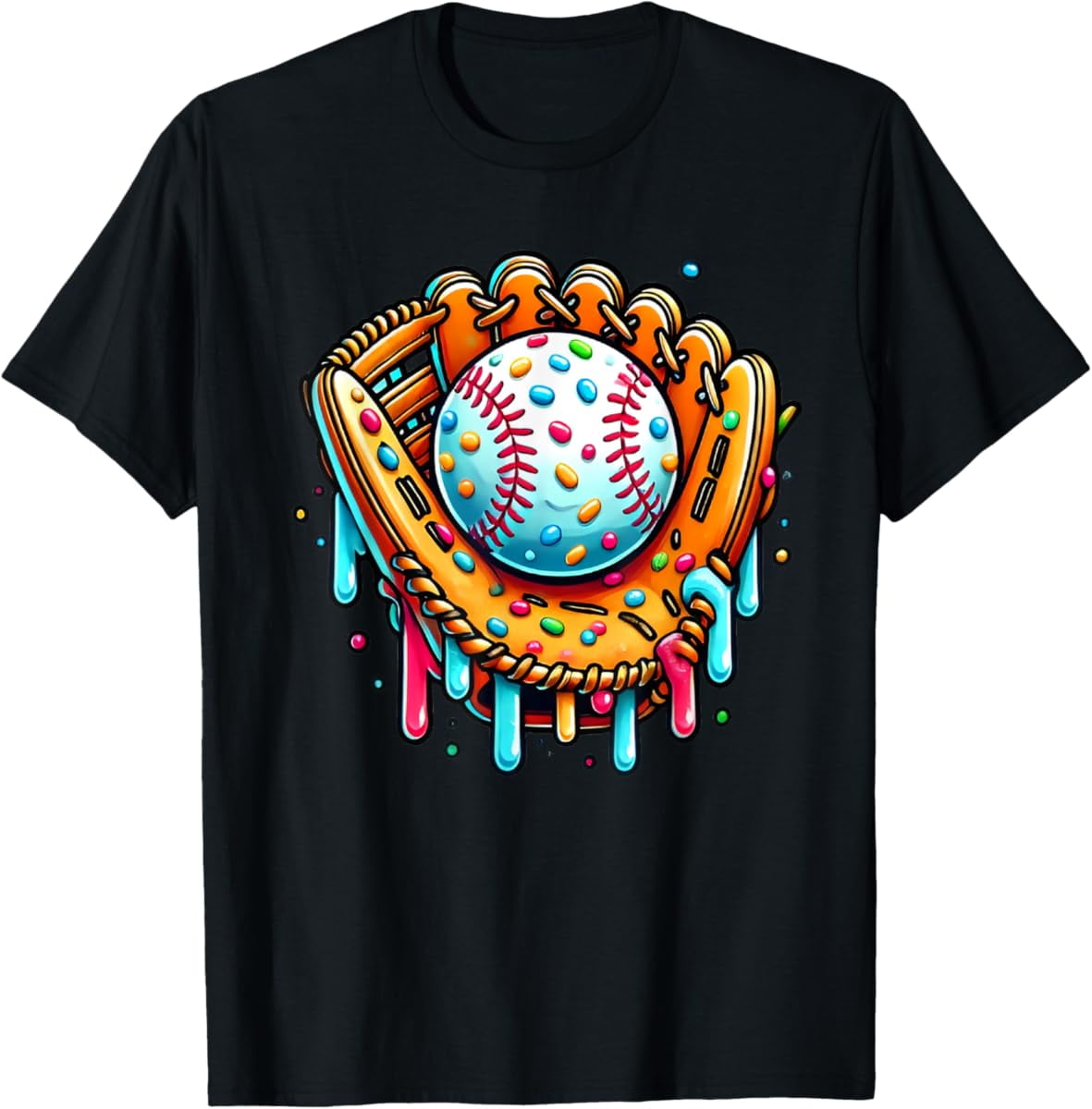 Hot Trending With Ice Cream Drip Baseball Stuff Baseball Drip For Boys ...