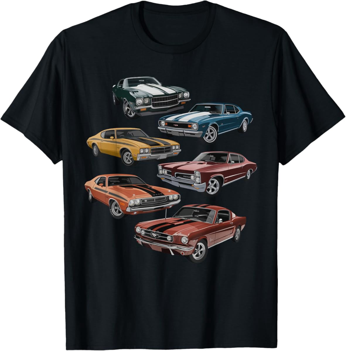 Hot Trending With Iconic Retro Muscle Car Vintage Graphic Artwork ...