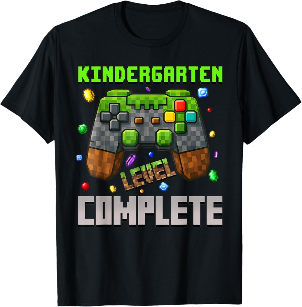 Hot Trending With Kindergarten Level Complete Graduation Gamer Pixel T ...
