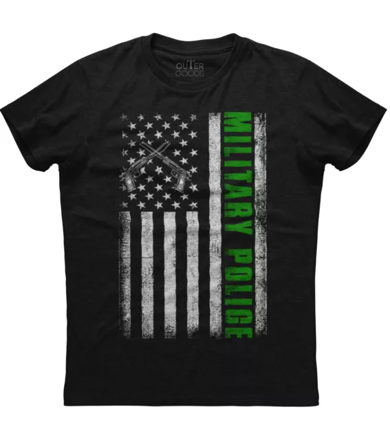 Hot Trending With Military Police Patriotic Design T-Shirt Birthday ...