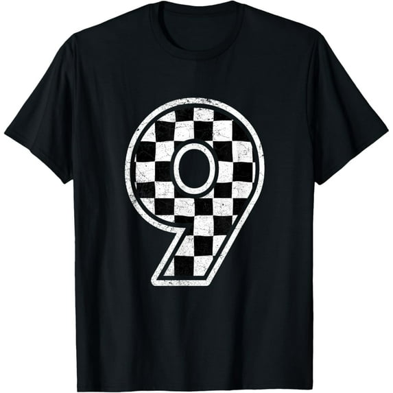 Hot Trending With Number 9 Checkered Flag Pit Crew Race Car 9Th ...