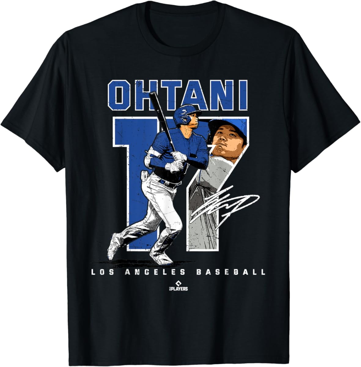 Hot Trending With Number And Portrait Shohei Ohtani Los Angeles Mlbpa T ...
