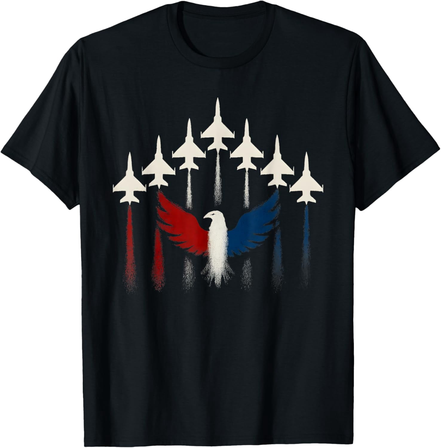 Hot Trending With Patriotic Usa Flag Fighter Jets 4Th Of July Eagle ...