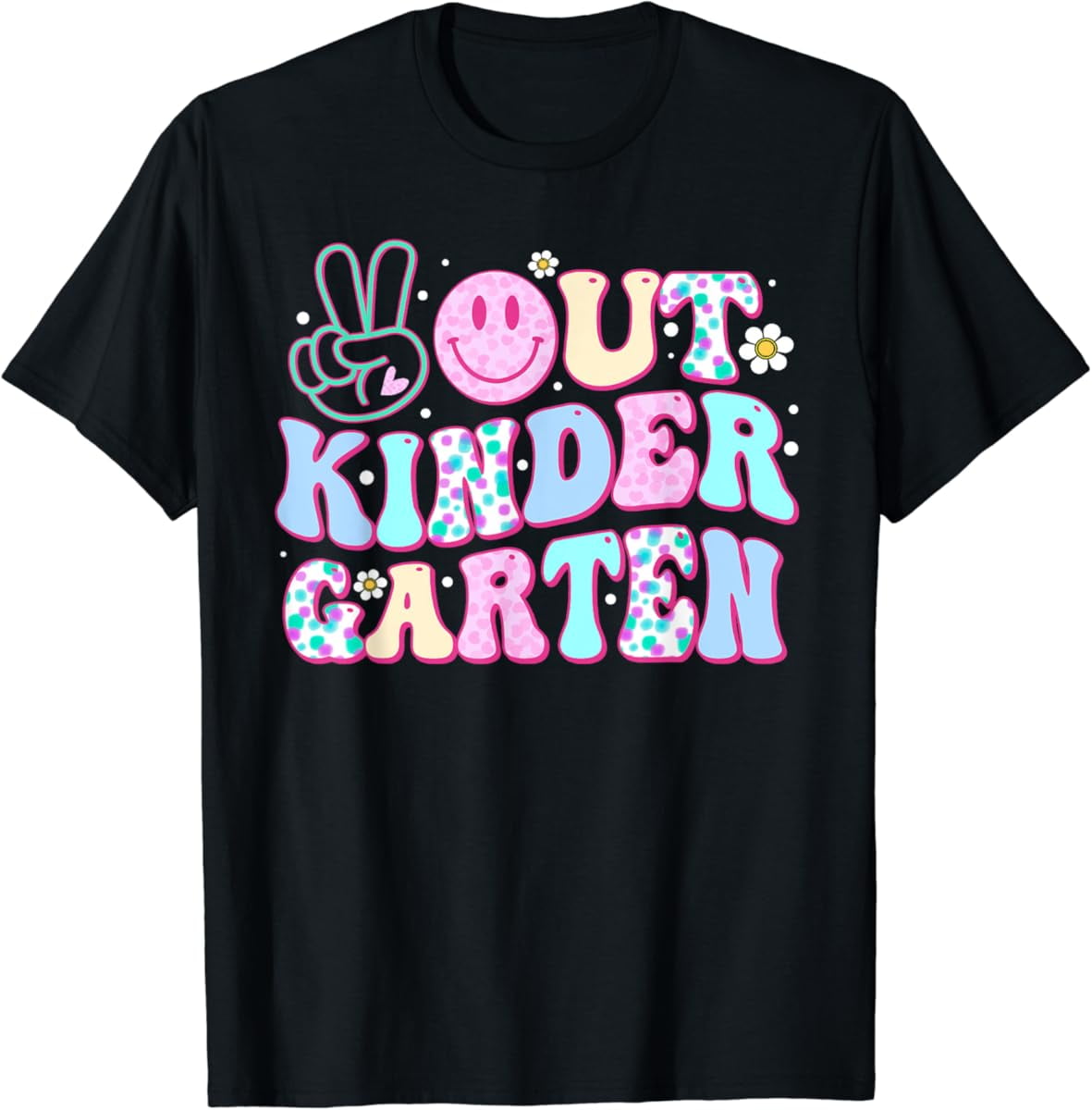 Hot Trending With Peace Out Kindergarten Last Day Of School Groovy Boys ...