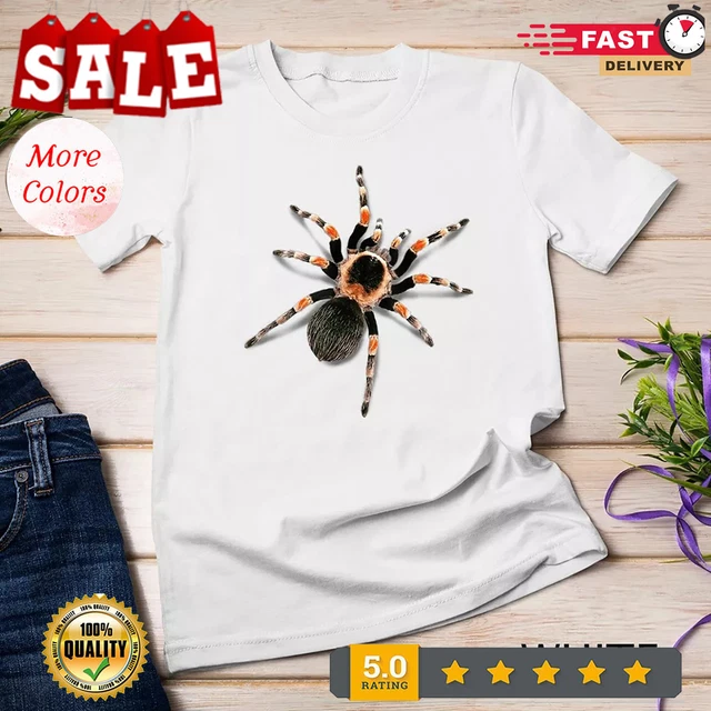 Hot Trending With Realistic Red Knee Tarantula T-Shirt Birthday Gifts ...