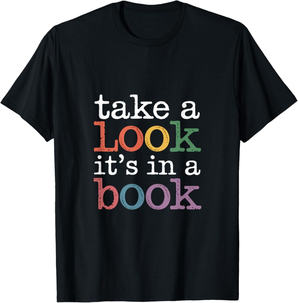 Hot Trending With Take A Look It'S In A Book Vintage Rainbow Reading T ...