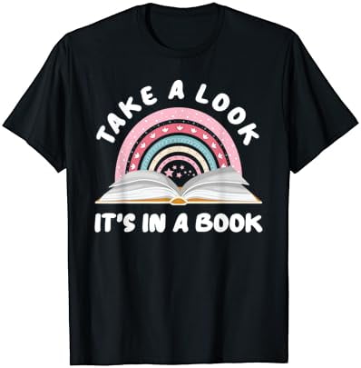Hot Trending With Take A Look Itâ€™S In A Book Vintage Retro Rainbow ...