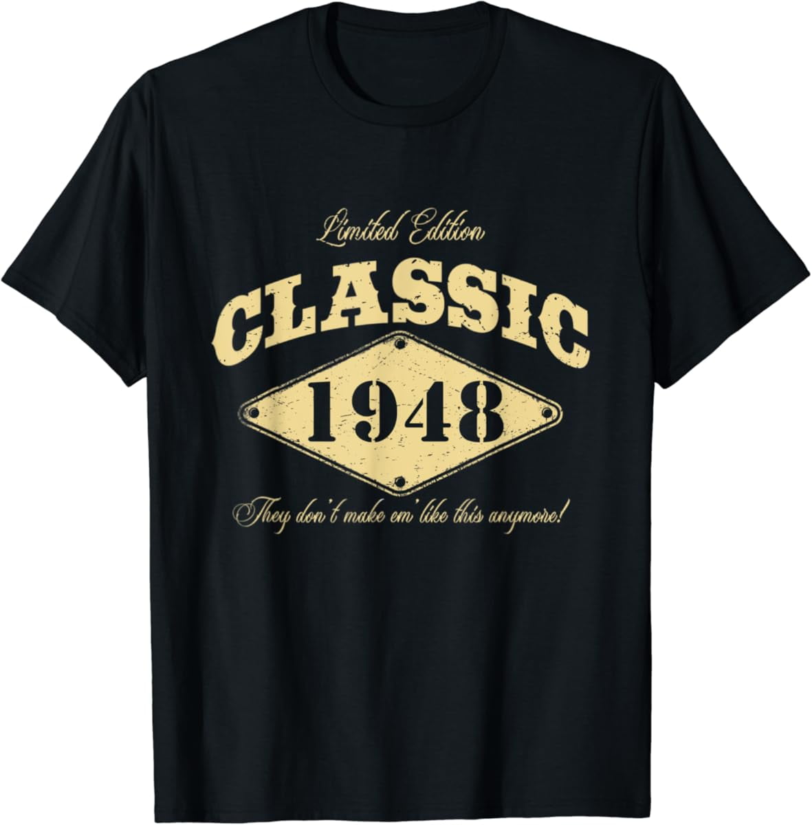 Hot Trending With Vintage Classic Car 1948 Graphic 75 Year Old 75Th ...