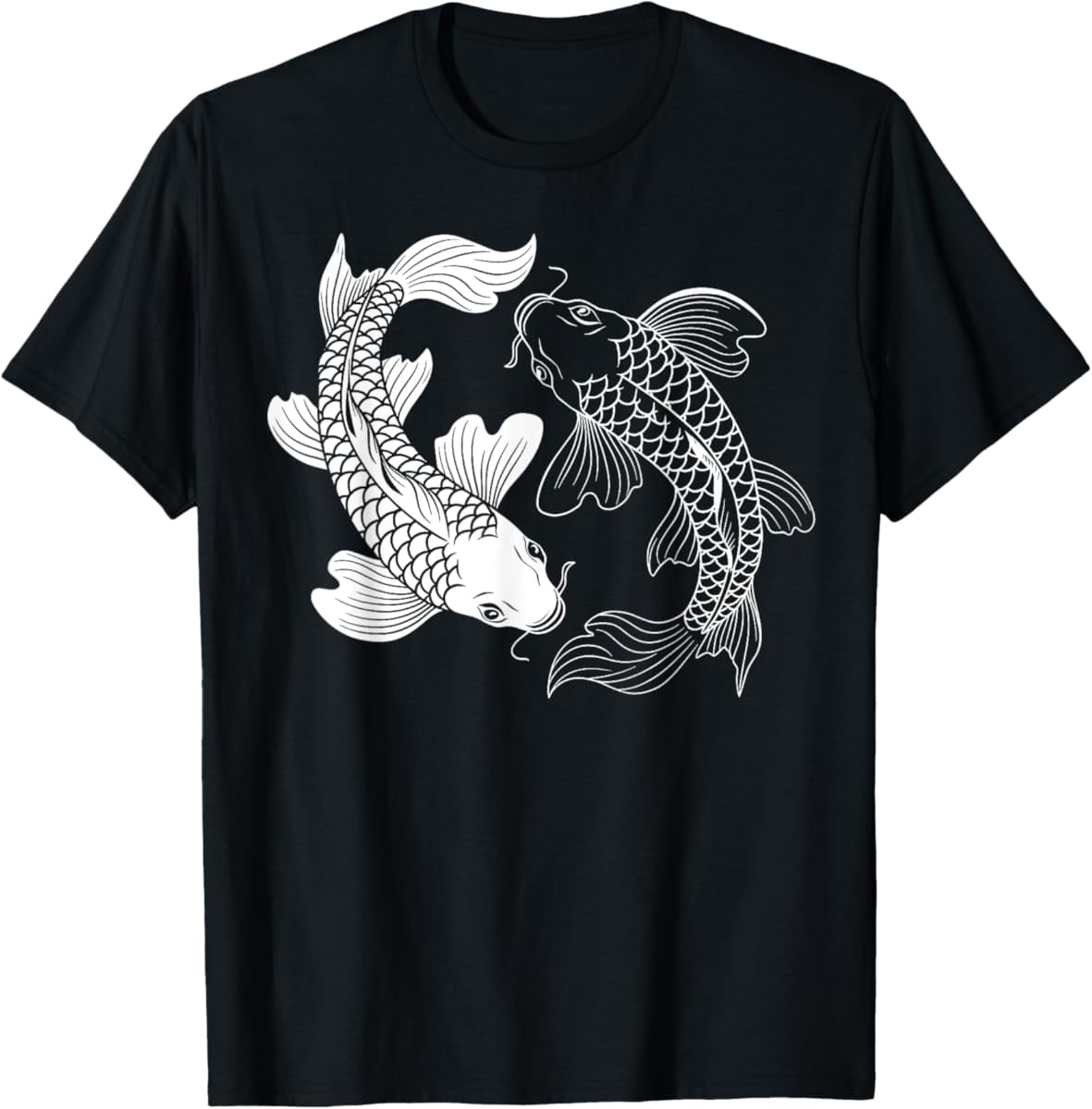 Hot Trending Yin Yang Japanese Koi Fish Kawaii Gifts For Men Women Kid ...