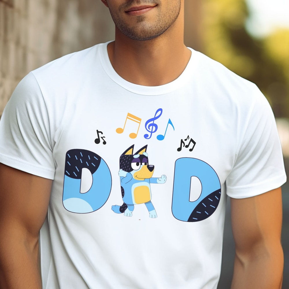 Hot Trending blue dog Dad Fathers Day Unisex , blue dog Dad, blue dog ...